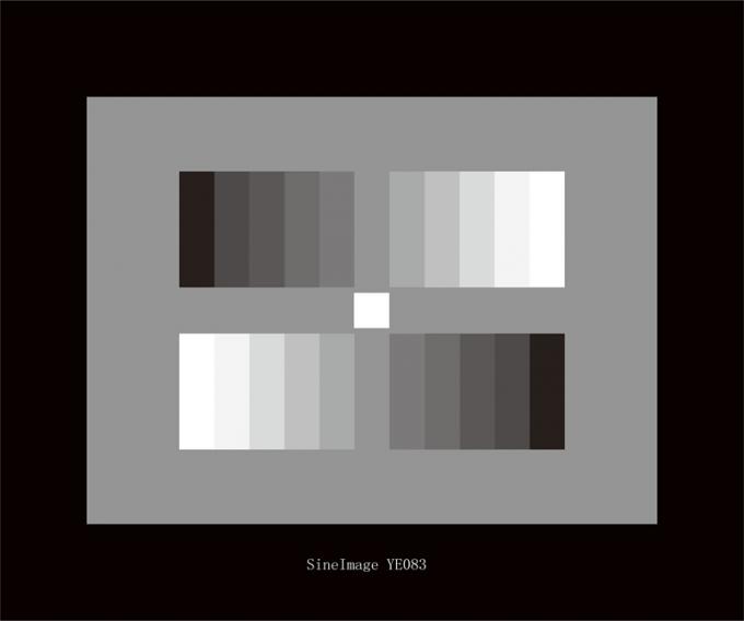 Sineimage ISO-15739デジタル カメラの解像力テストチャート、カメラの騒音の試験標板YE0219